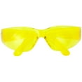 Safe Handler Full Color Yellow Safety Glasses For Men/Women (Box of 12 ...