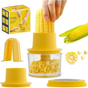 Sweet Corn Cutter, Stripper, Peeler, Safe, Fast and Easy. Made in the USA by Kernel Kutter ...