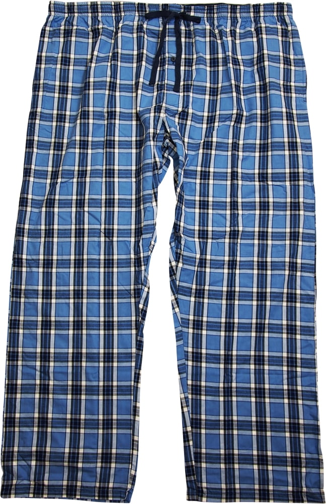 Hanes Mens Big And Tall Woven Blend Lounge Pajama Sleep Pant Sizes Xl