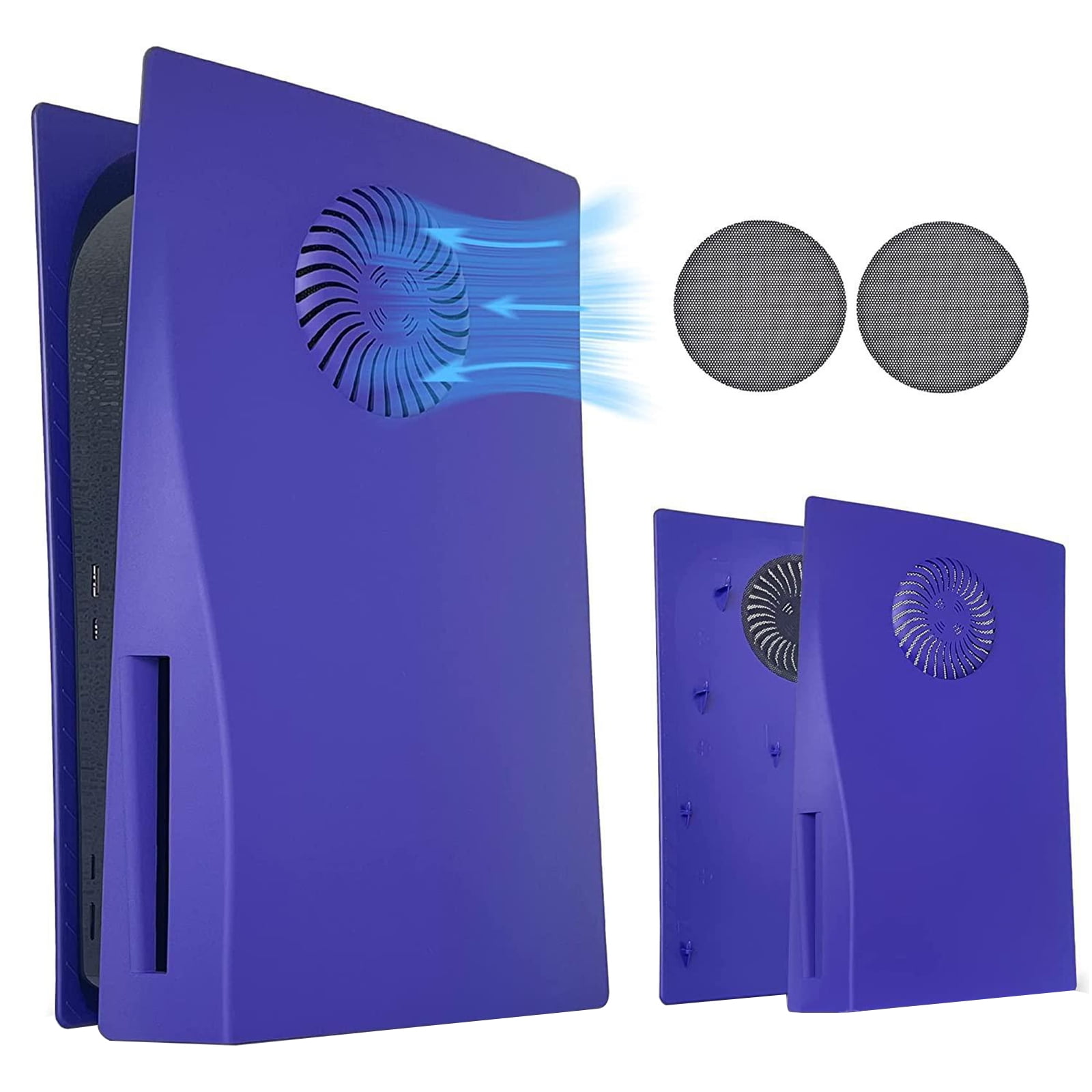 TWSOUL PS5 Faceplate with Cooling Vent Face Plate Console Cover for ...