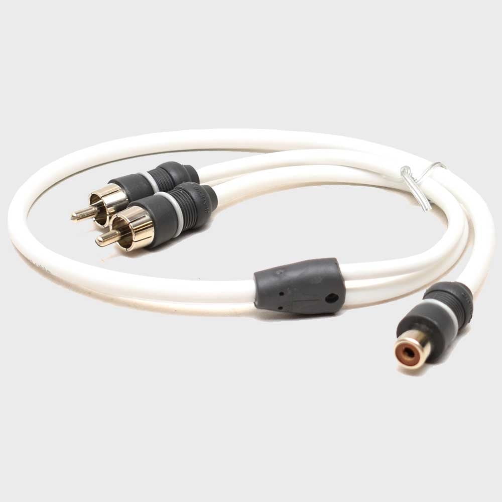 JL Audio Boat Audio Cable XML-WHTAICY-1F2M | Y Adaptor Pursuit ...
