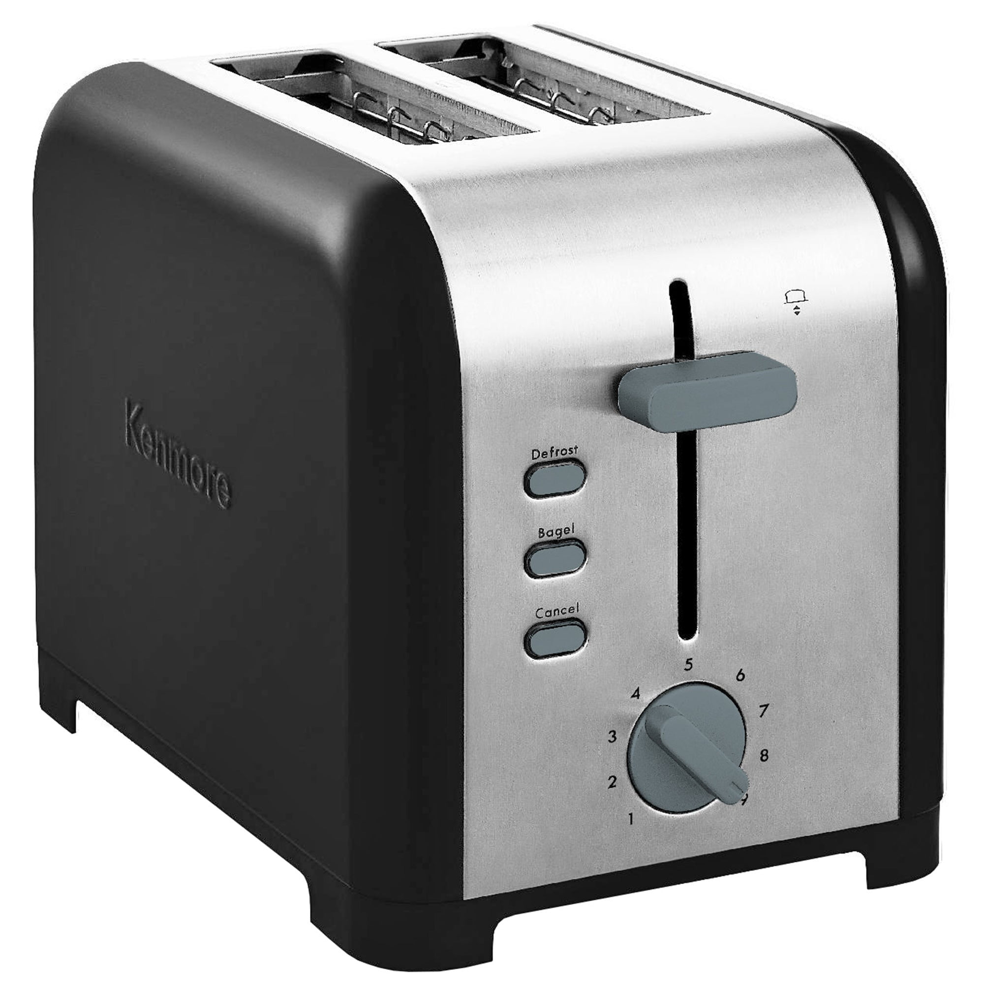 Click here for Kenmore 2-Slice Black Stainless Steel Toaster  Wid... prices