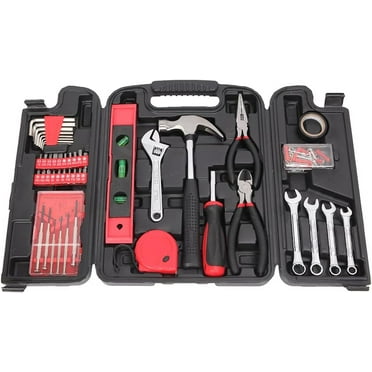 TiokMc Tool Kit 148 Piece, General Household Basic Hand Tool Set with ...