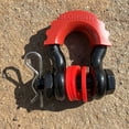 Rugged D-Ring Shackle 28660lbs Break Strength 5/8" 18mm Pin Towing Gear ...