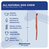 Downtown Pet Supply Bully Sticks for Small Dogs Rawhide Free Dog Chews ...