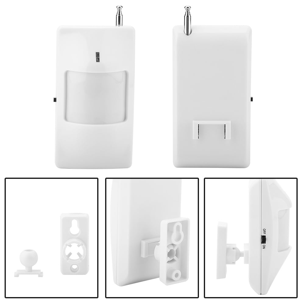 Wall-mounted Smart Motion Detector, Wireless PIR Sensor, 433MHZ ...