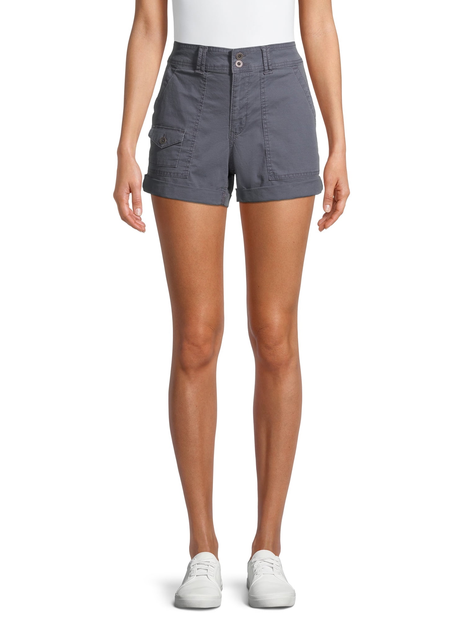 Time and Tru Women's Utility Shorts - Walmart.com