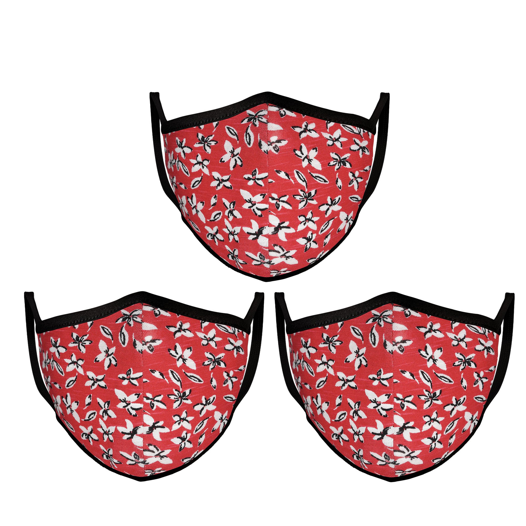 Mason Brand Masks Red Cherry Blossom 3 Pack | Face Mask | 100% Cotton ...
