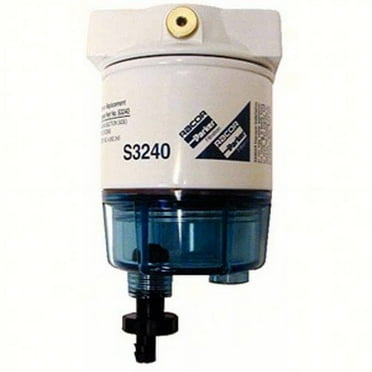 Racor 10-Micron Gas Spin-On Fuel/Water Seperator with Clear Bowl for ...