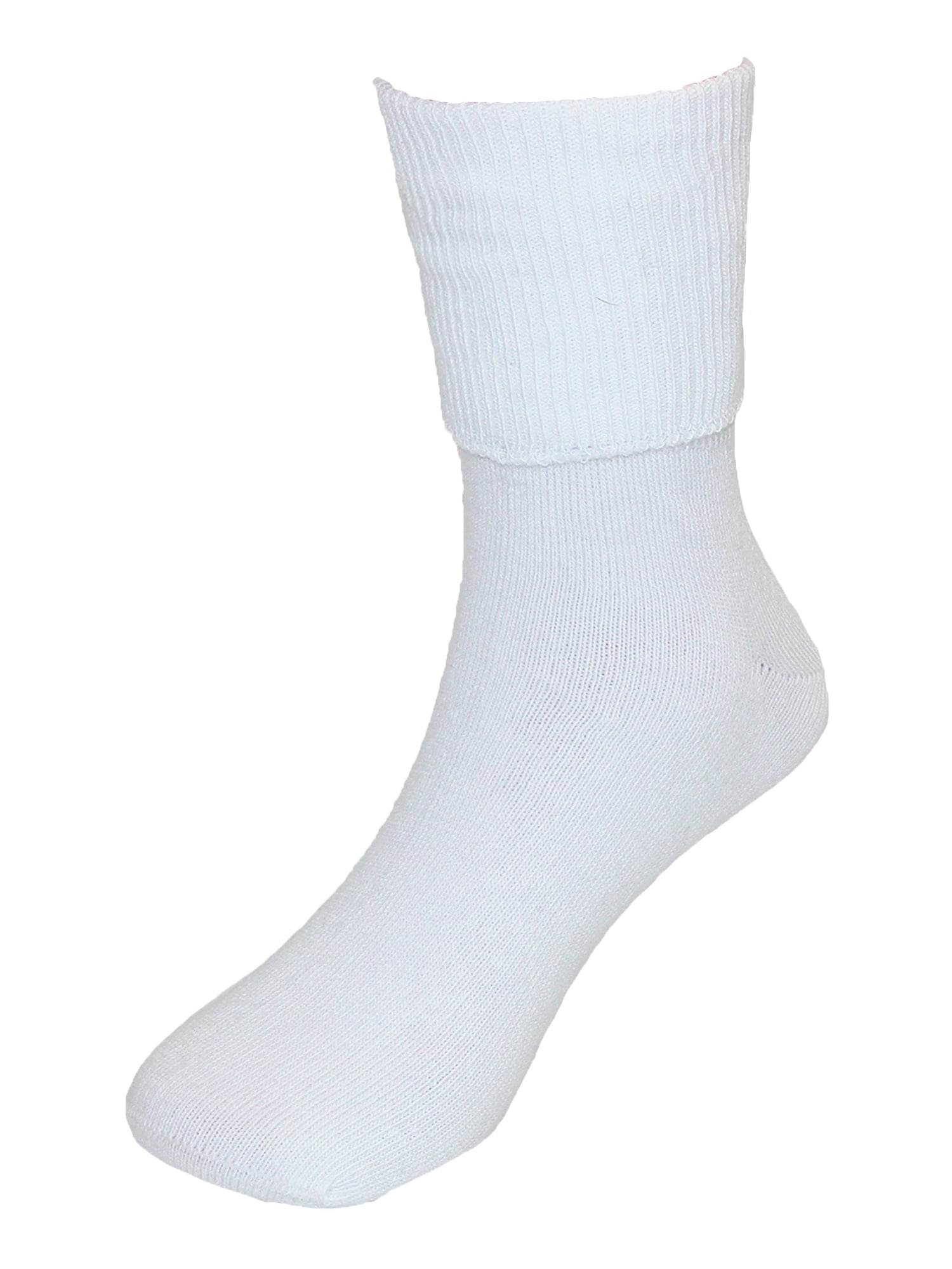 Jefferies Socks - School Uniform Seamless Turn Cuff Anklet Socks (6 ...