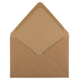 JAM A7 V, Flap Envelopes, 5.3x7.3, 25/Pack, Brown Kraft Recycled ...