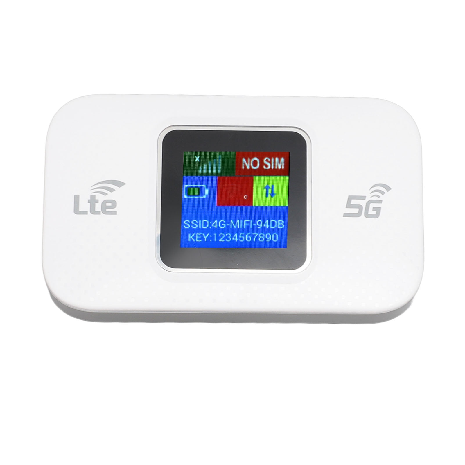 Enrutador 4G Portátil, Módem WiFi 4G LTE Compatible Con Pantalla A Color B1 3 5 8 38 39 40 41 ...