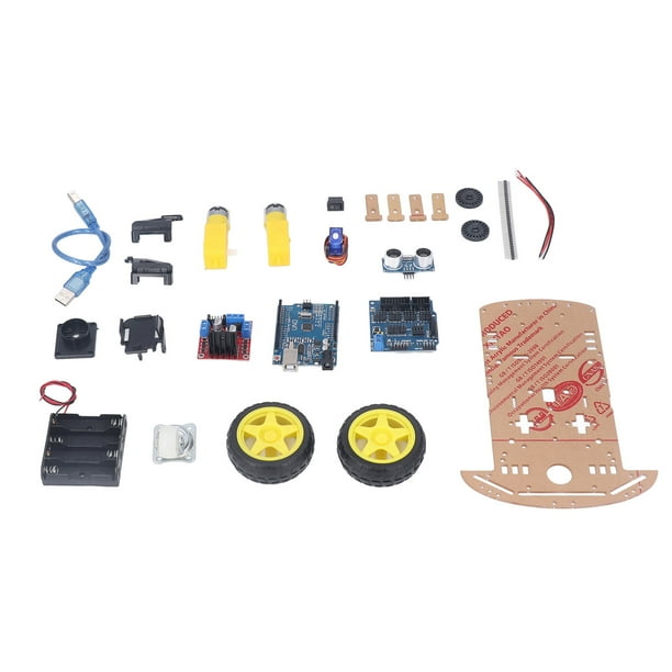 Smart Car Chassis Kit, Complete Programmable Smart Car Kit 2WD Highly ...