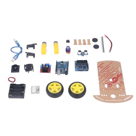 Smart Car Chassis Kit, Complete Programmable Smart Car Kit 2WD Highly ...