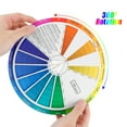 Gradient Color Wheel Learning Paper Standard Card Watercolor Colour ...