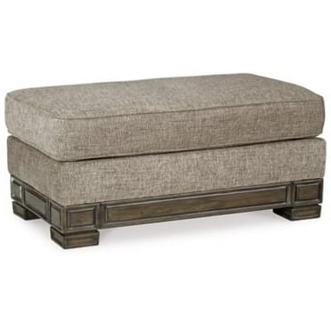 Signature Design by Ashley Dorsten Ottoman, Contemporary Chenille Sisal ...