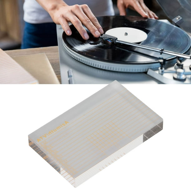 Headshell Block LP Tonearm Ruler, VTA Azimuth Ruler Eliminate Tracking ...