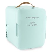 Uber Appliance UB-CH1 Portable 6-Can Cooler/Warmer Mini Fridge, Black ...