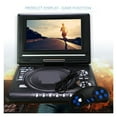 Dvd Player Portable, 7.8 Inch Portable HD TV Home Car DVD Player VCD CD MP3 DVD Player USB Cards ...