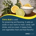 Citric Acid 10 lbs. Pure USP Food Grade- Fine Grain Powder, Kosher, Non ...