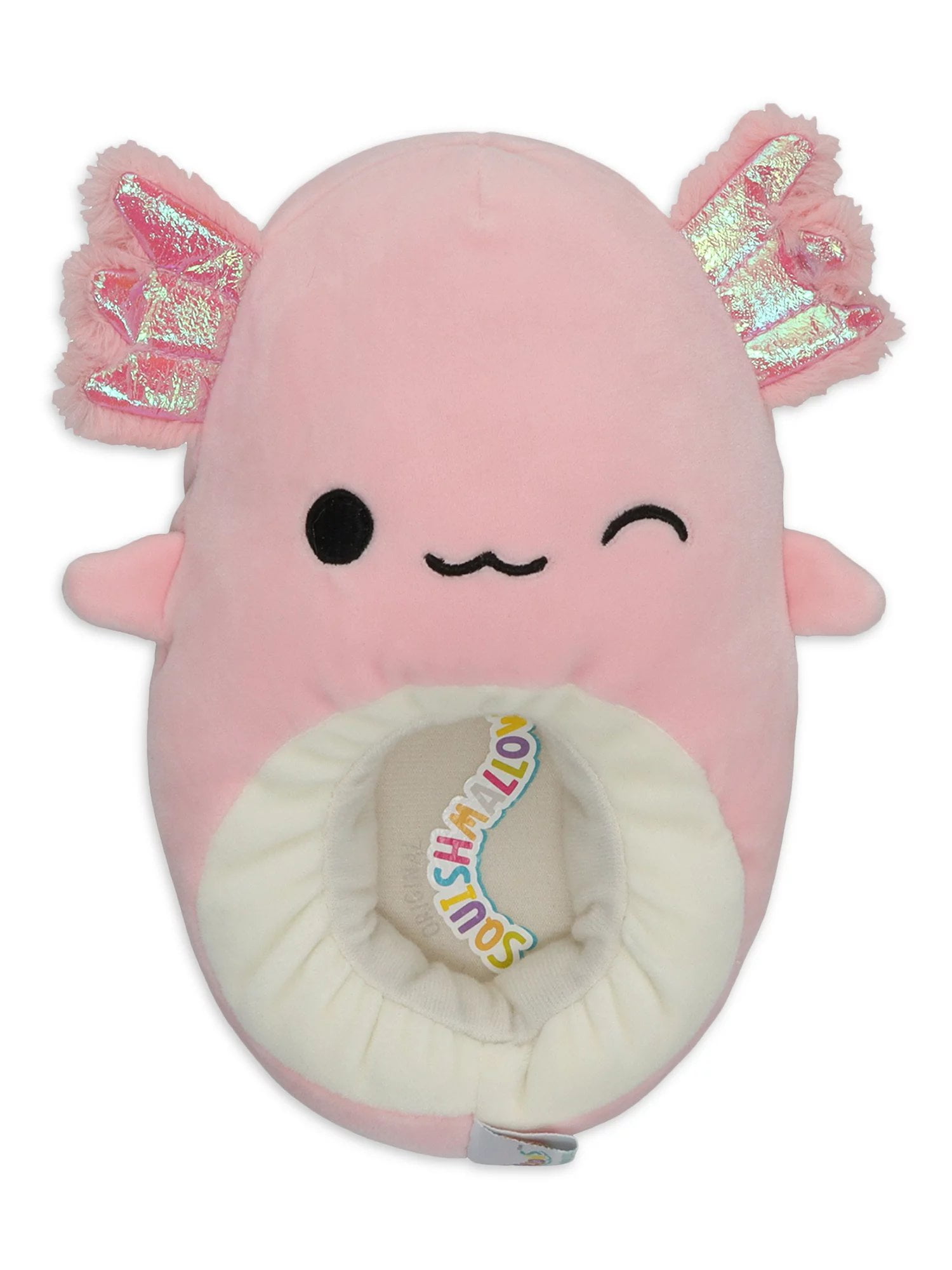Squishmallows Kids Slippers Archie the Axolotl 4-5 - Walmart.com