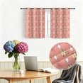 Cat Crown and Love Pink Pattern Blackout Curtains,Triple Weaved Fabric ...