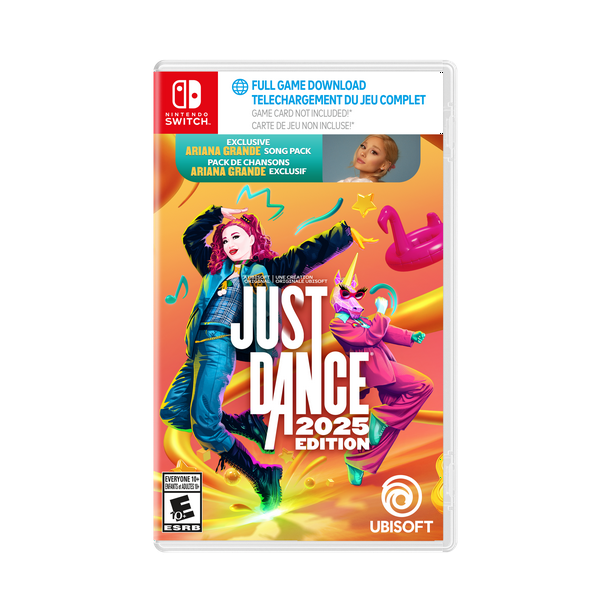 Just Dance 2025 Edition Limited Edition CODE IN BOX Nintendo Switch Walmart