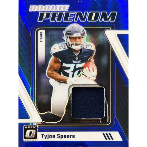 2023 Panini Donruss Optic Rookie Phenom Tyjae Spears #RP-TSP Blue ...
