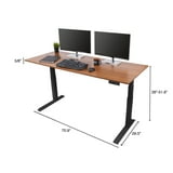 Stand Up Desk Store Electric Adjustable Height Standing Desk with ...