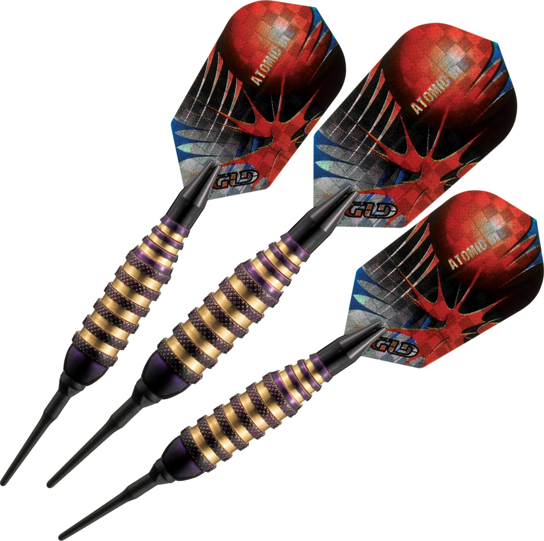 Darts Viper Atomic Bee Soft Tip Morado 16 g | Bodega Aurrera en línea