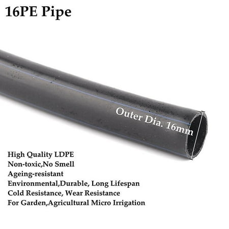 5~30m 16mm Ldpe Pipe Garden Watering Agricultural Micro Irrigation ...