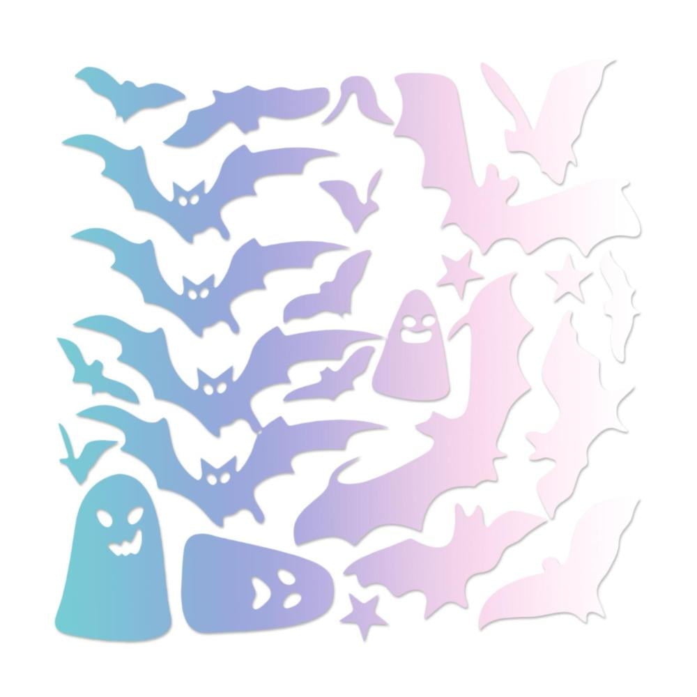 Halloween Static Stickers | Halloween Spooky Window Decals | Cute Ghost ...