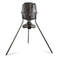 Moultrie 13340 30 Gallon Drum Gravity Spin Tripod Combo Deer Feeder ...