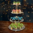 Great Northern Party 4-Tier Round Cupcake Stand with LED Lights ...