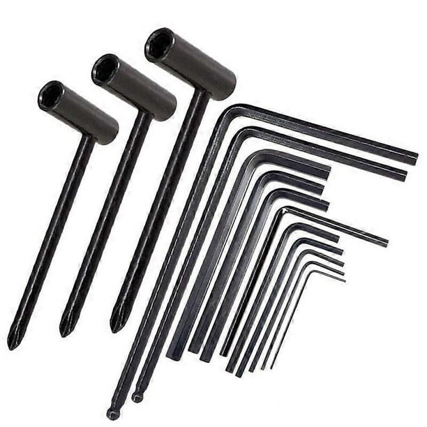 14Pcs Guitar Wrench Set, 4mm & 5mm Ball End Truss Rod Wrench Tool, Fit ...