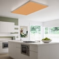 1 Pcs Burnt Orange Solid Fluorescent Light Covers Minimalist Cloth ...