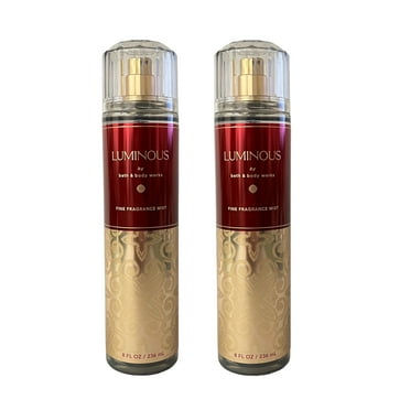 Bath and Body Works Sensual Amber Fine Fragrance Body Spray Mist Set ...