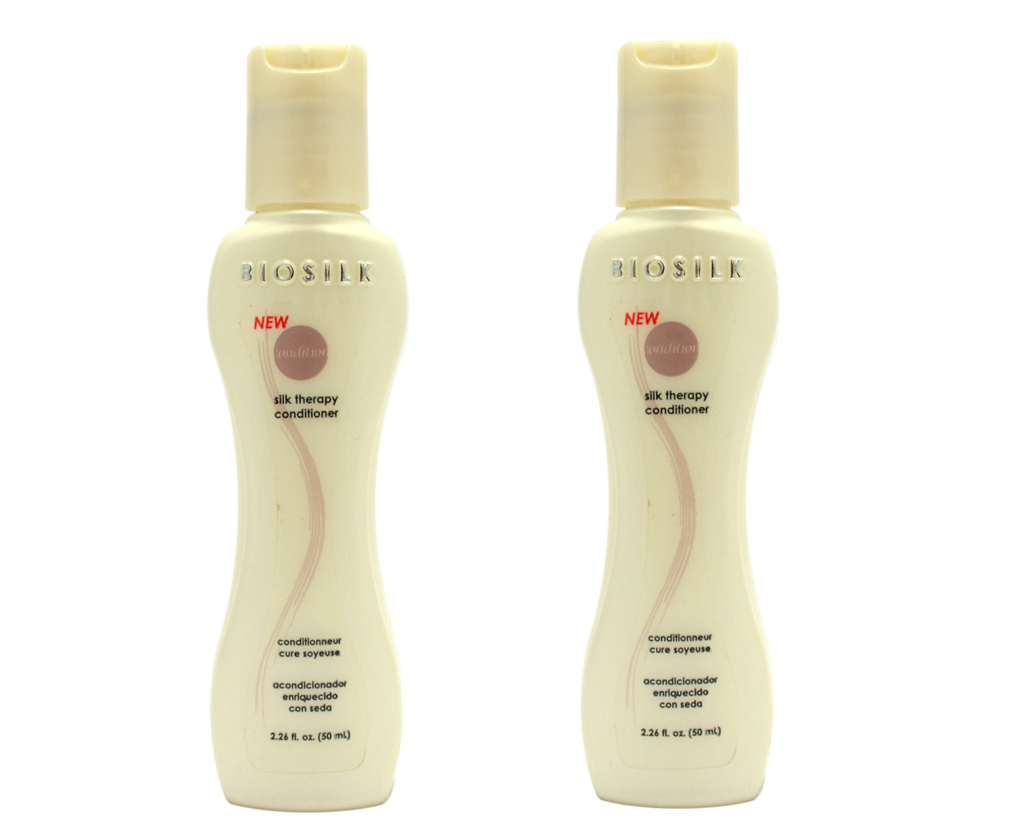 Biosilk Silk Therapy Conditioner 2.26oz (Pack of 2) - Walmart.com