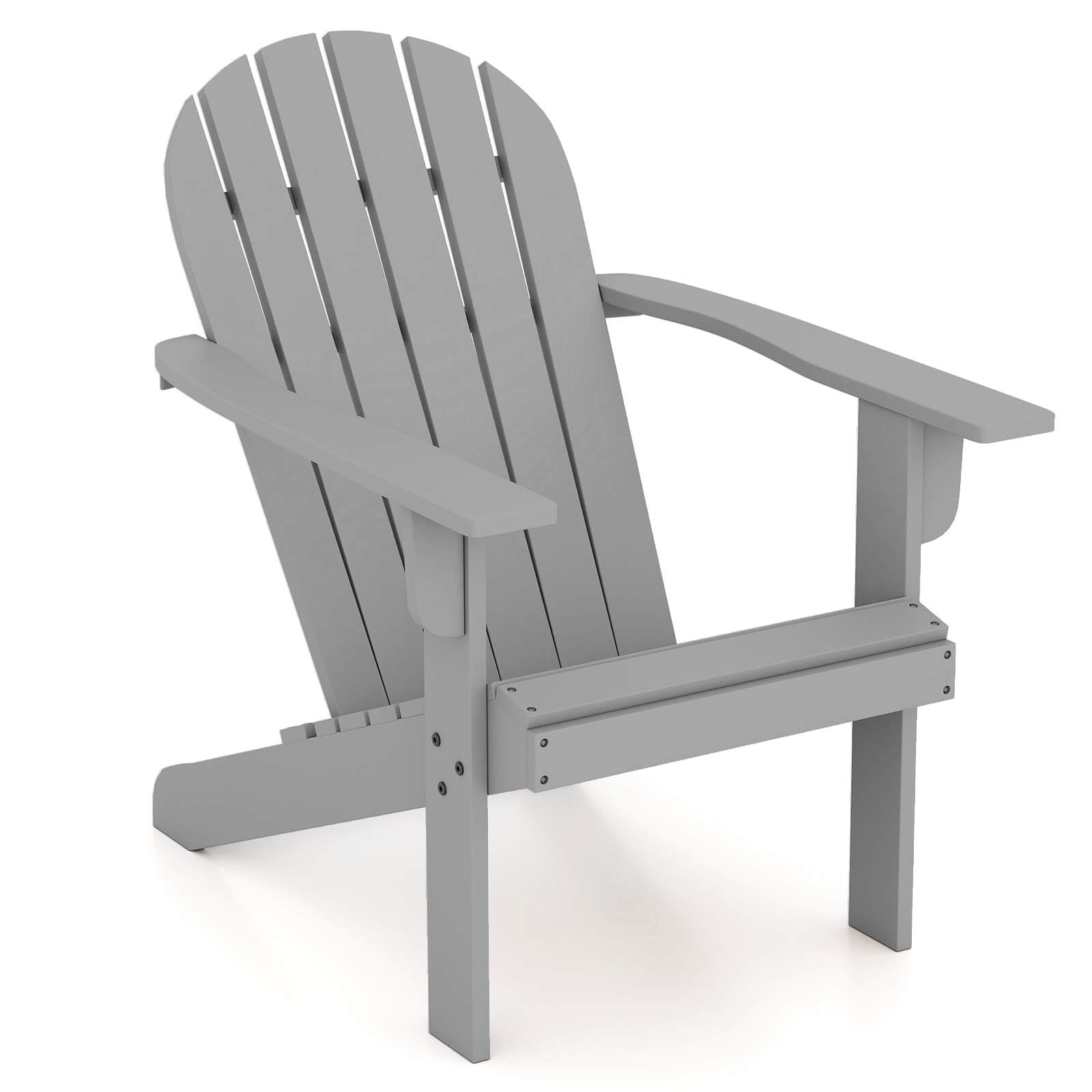 Click here for Costway Patio Adirondack Chair With Inclined Seat... prices