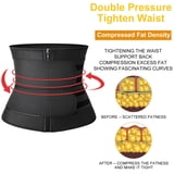 QRIC Women Waist Trainer Weight Loss Corset Shapewear Trimmer Double ...
