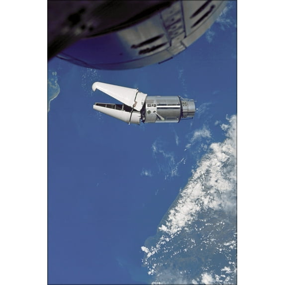 24"x36" Gallery Poster, Augmented Target Docking Adapter (ATDA) Gemini ...