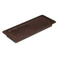 Imperial 4X10 In. Plastic Floor/Ceiling Register, Brown, Rust-Proof ...
