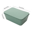 Portable Lunch Box with Lid, Leakproof Food Storage Container for ...