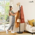 MISSLO Heavy Duty Coat Rack Freestanding 4 Adjustable Size Coat Tree ...