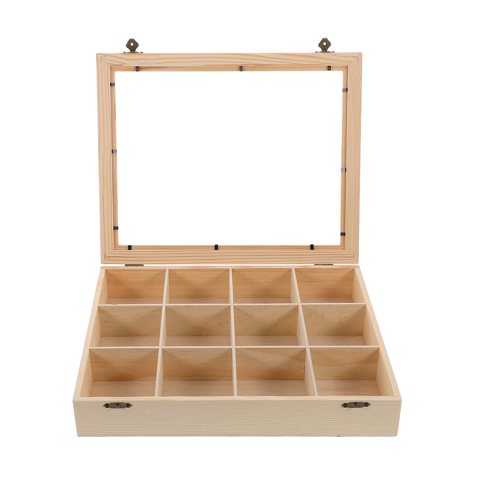 Click here for Homemaxs Wooden Rock Collection Organizer With Cle... prices