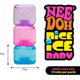 Schylling NeeDoh Nice Ice Baby - Sensory Squeeze Toy - Single Mini Nice Cube in Assorted Colors ...
