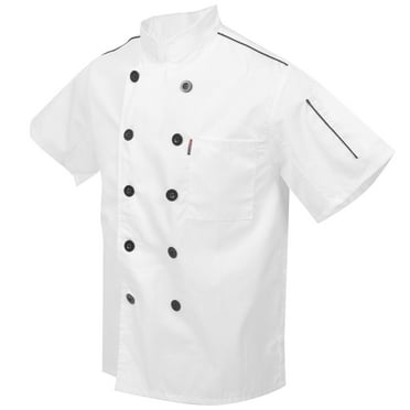 Red Kap Women's Ten Pearl Button Chef Coat - Walmart.com