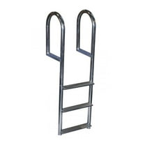 Dock Edge Aluminum 5-Step Eco Flip-Up Dock Ladder - Weld Free - Walmart.com