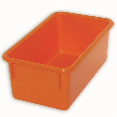 Romanoff Products ROM12109BN Plastic Stowaway Bin No Lid, Orange - 5 ...