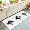 2x6ft Area Rug,Vintage Bohemian Ethnic Pattern on White Washable Large ...